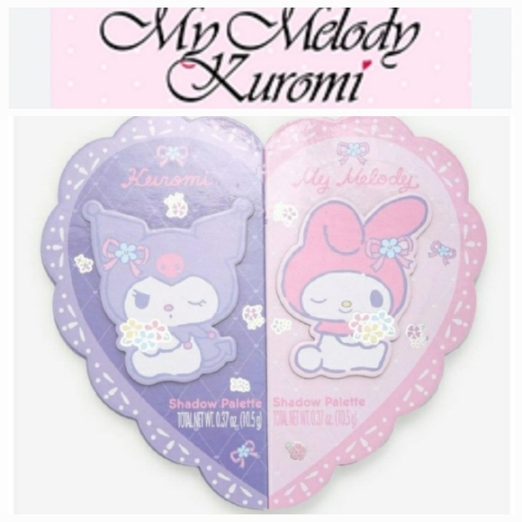 Sanrio | Makeup | My Melody Kuromi Split Eyeshadow Palette Set | Poshmark